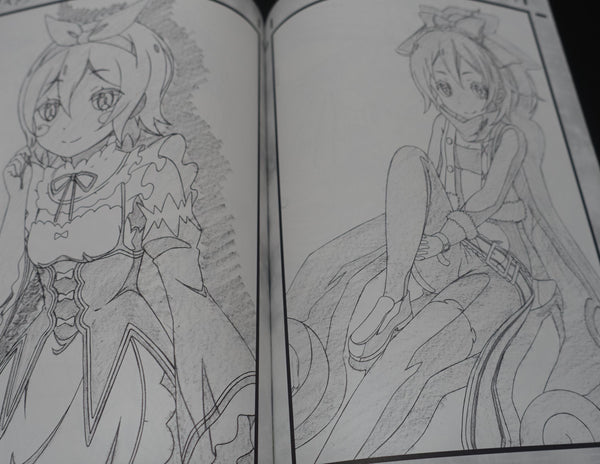 Decisive Animation Illustrator's Re Zero Fan Art Book Decisive Project – q to Japan