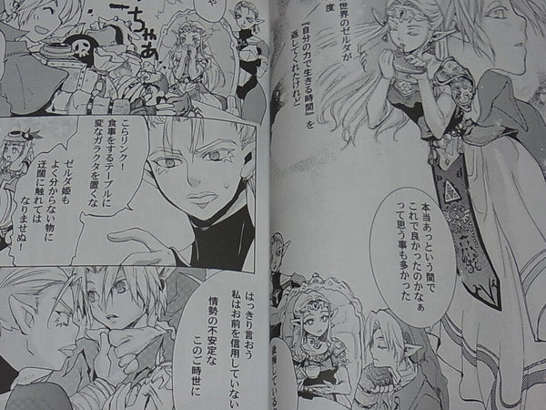 Pika Legend Of Zelda Fan Doujinshi After Majoras Mask Anthology Q To