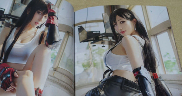 Hane Ame FF7 Tifa Costume Play Photo Book – q to Japan
