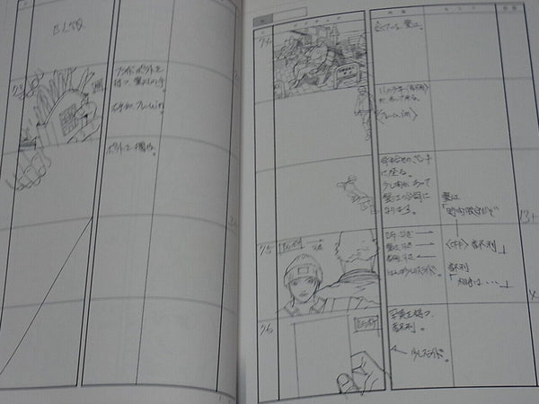 Yasuomi Umetsu KEY ANIMATION DRAWING 13 A KITE Vol.1 STORY BOARD 198pa ...
