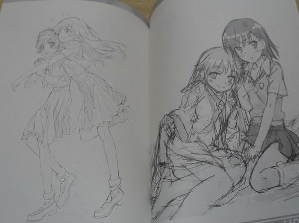 Yuichi Tanaka A Certain Scientific Railgun Designer's Art Book Index.n ...