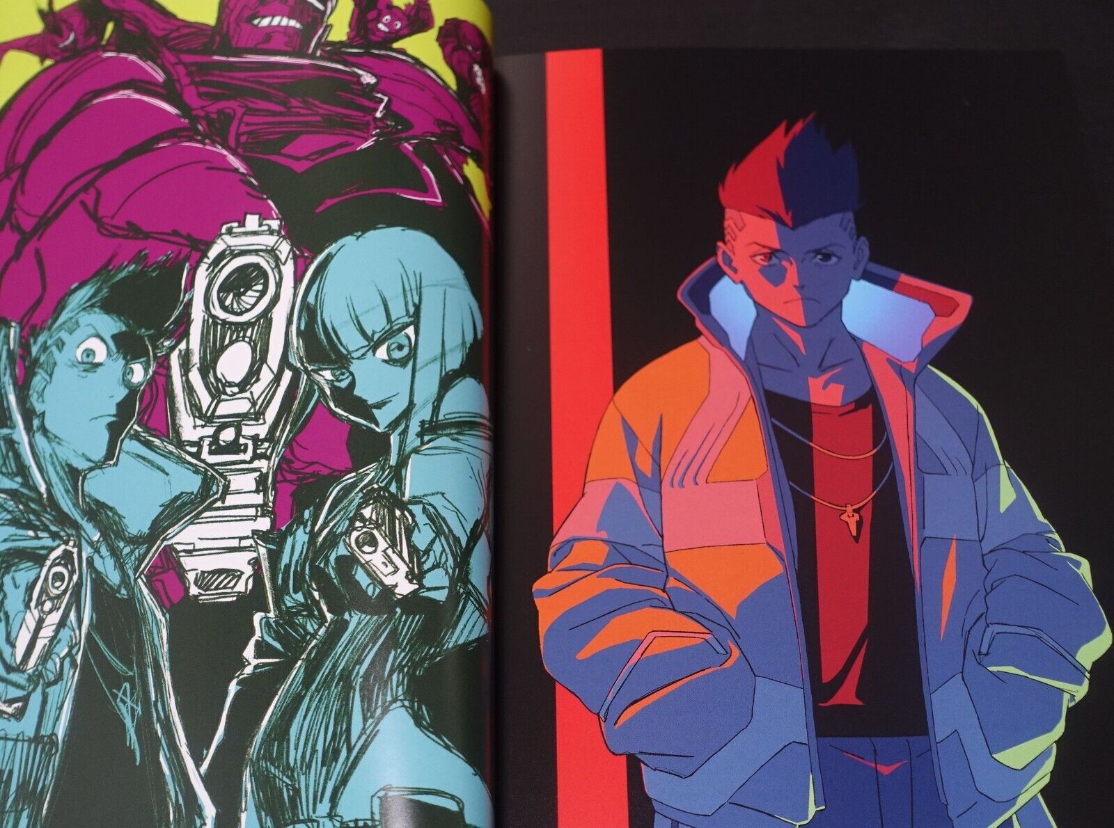 Studiio Trigger Cyberpunk Edgerunners Staff Art Book NIGHT CITY MAGAZI ...