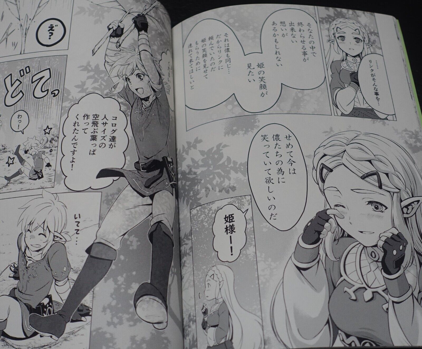 YAMORIYA The Legend of Zelda Fan Made Comic HAPPY DAYS – q to Japan