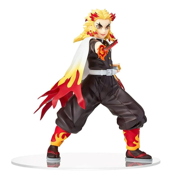 SEGA SPM Figure Statue Kyojuro Rengoku Demon Slayer Kimetsu no Yaiba ...