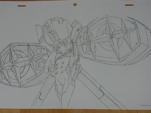 Kill la Kill Printed Key Frame Art 3 piece Set A RARE Ryuko Nui Nonon ...