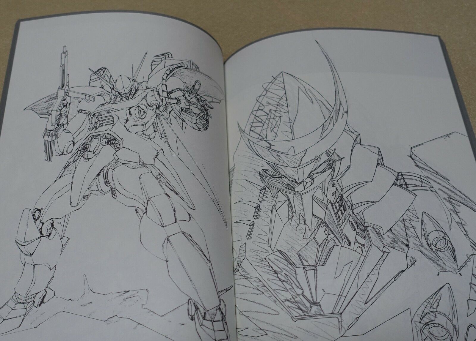 Masami Oobari Robot Animation Art Work Book Ryu Metal Armor Dragonar e ...