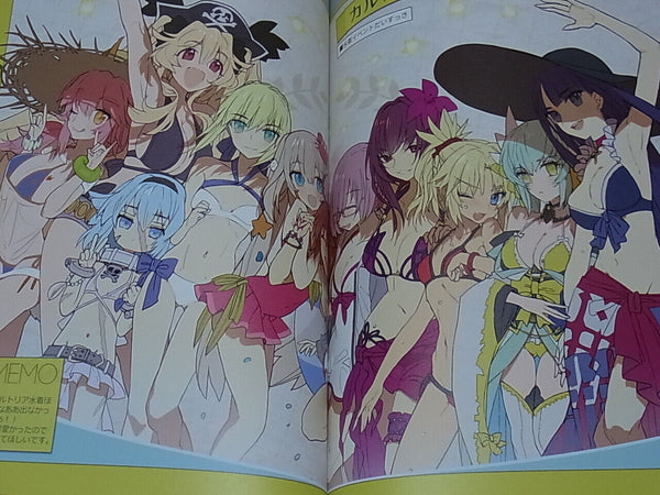 WADA ARCO Fate FGO FAN Color Art Book Fate GO MEMO C91 – q to Japan