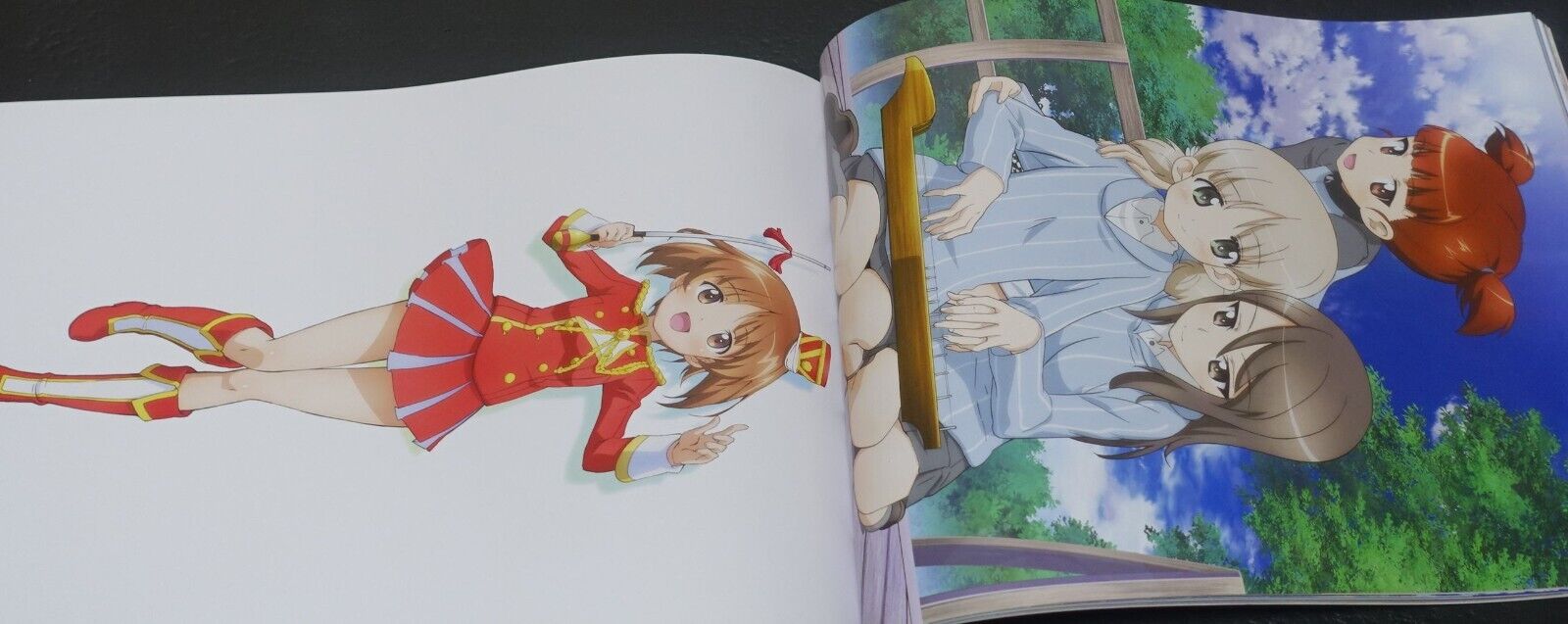 GIRLS und PANZER Characters Official Art Works Sensha-do Shoujo Syashi ...