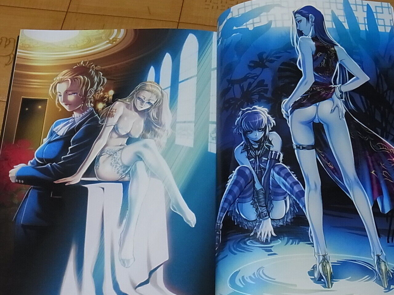 Rei Hiroe Art works2 Call Mission BLACK LAGOON etc – q to Japan