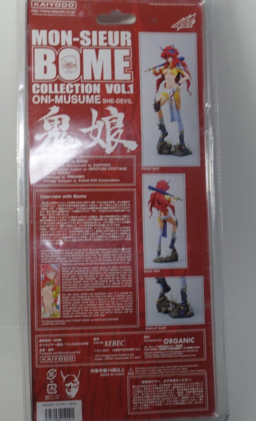 Kaiyodo Mon-Sieur Bome Collection Vol.1 ONI-MUSUME SHE-DEVIL BLUE – q ...