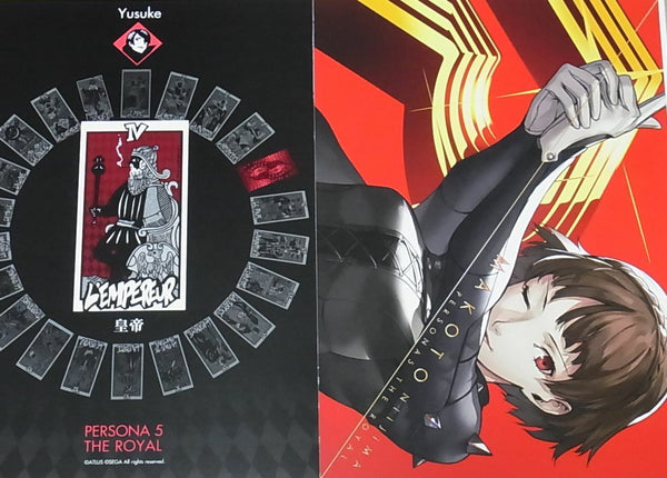 Persona5 The Royal Visual Art Card Book 10 pieces Book Style cards P5 ...