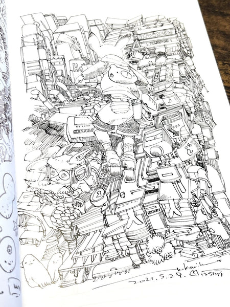 【Matsumura Kamikurou Illustration Art Work Book、E021 ILLUSTRATION COMP ...