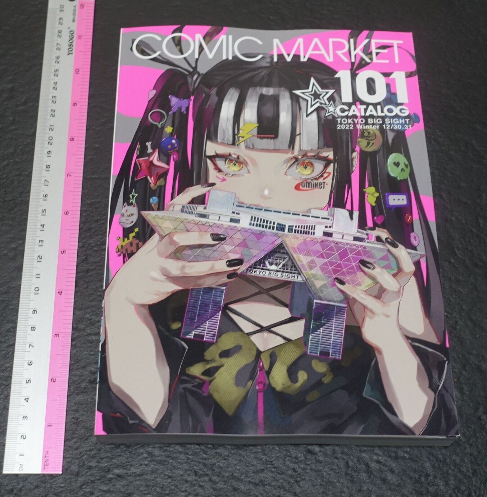 Japanese Comic Market 101 Circle Catalog & Melonbooks Goods Set C101 ...