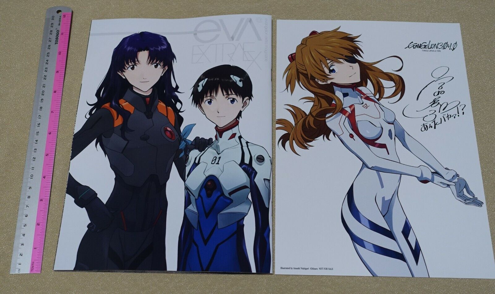 Evangelion Eva extra Staff Art & Prequel Episode of Q Comic with Mini ...