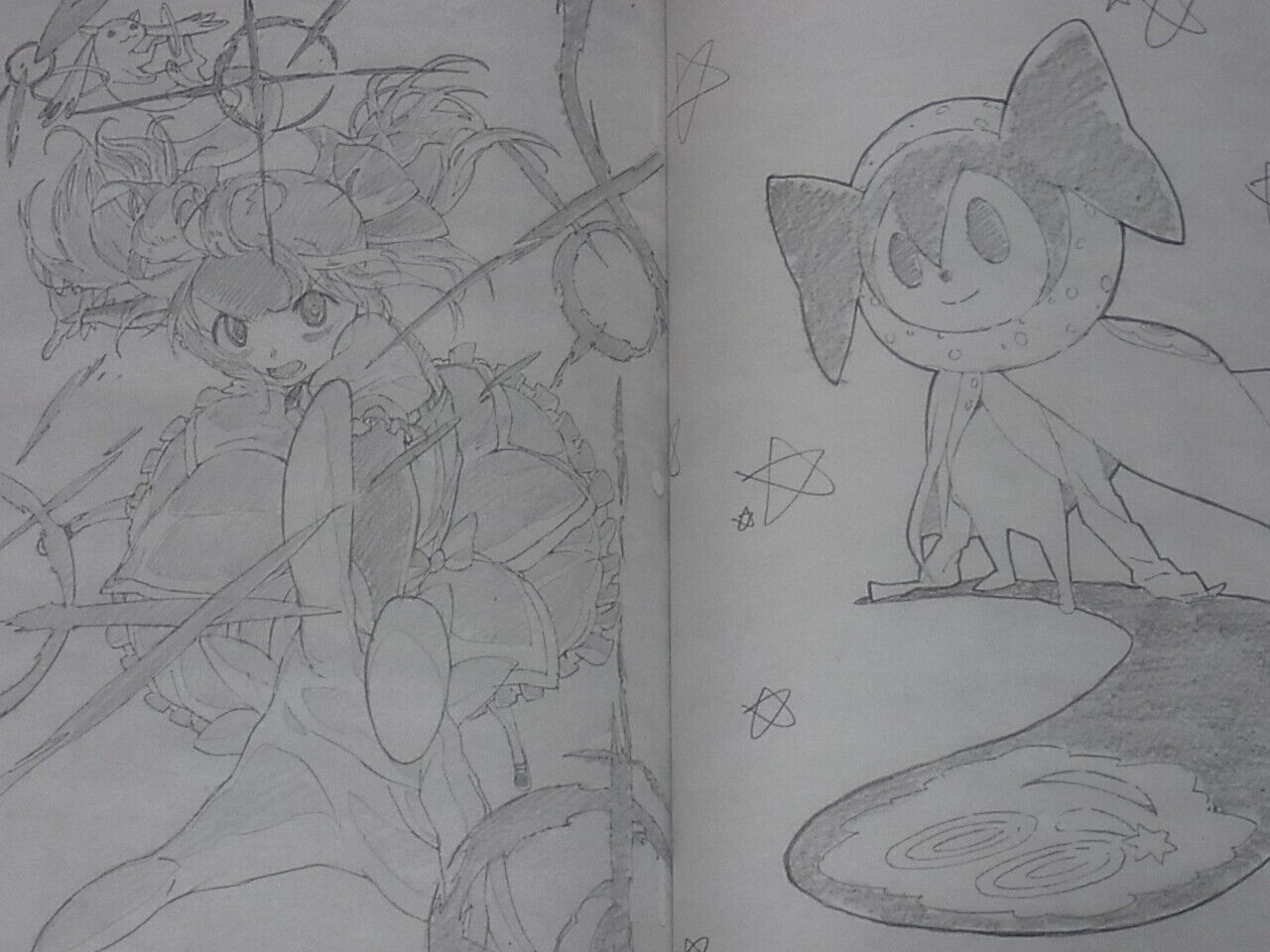 Kasetsu jyuukyo1 Bakemonogatari PUELLA MAGI MADOKA Fan Art Book Colori ...