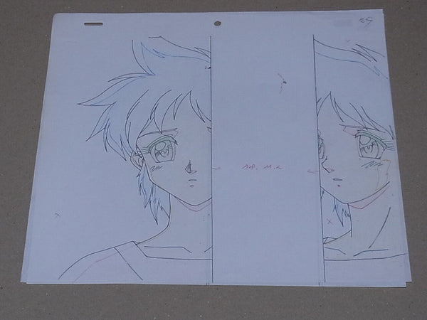 Raw Key Frame Art KEY THE METAL IDOL Key H Japanese Animation – q to Japan