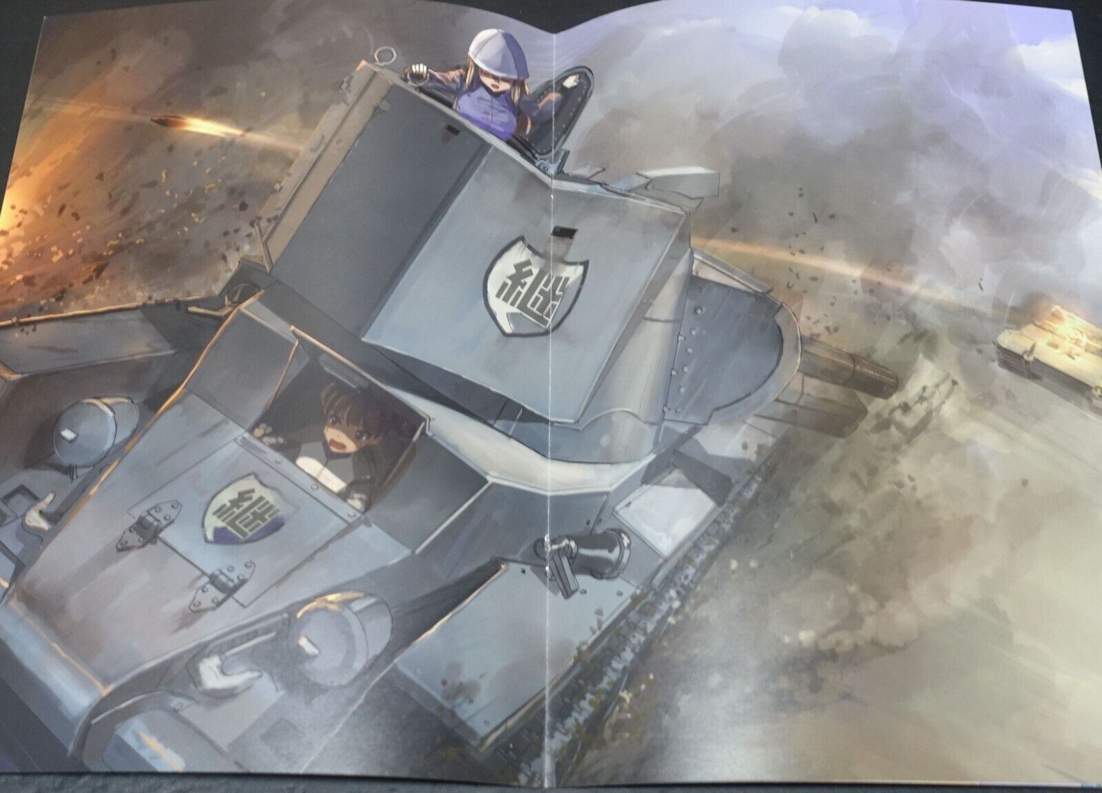 Akasaai SEA SIDE Girls und Panzer Fan Art Book Panzer Girls Collection ...