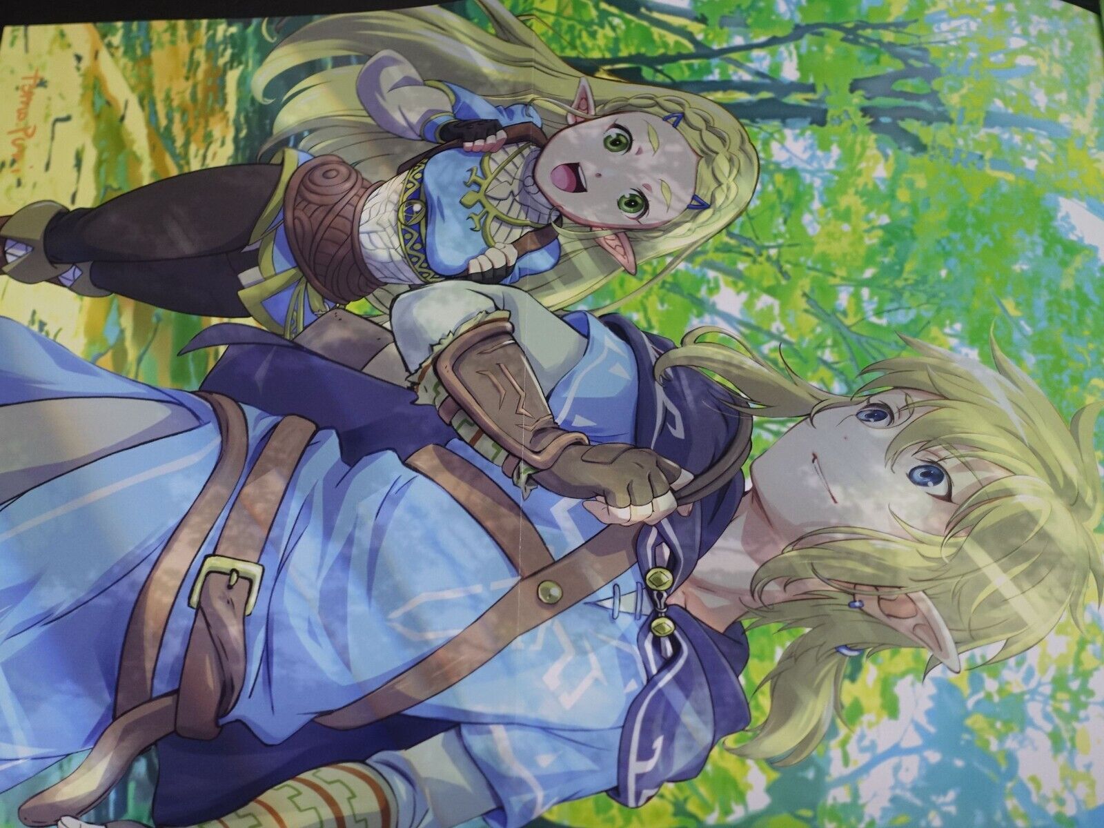 YAMORIYA The Legend of Zelda Fan Made Comic HAPPY DAYS – q to Japan