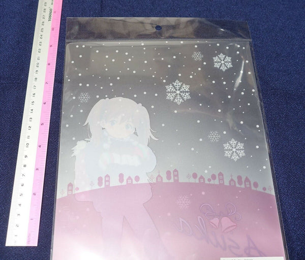 EVANGELION STORE CHIBI ASUKA PVC Art Sheet Clear File – q to Japan