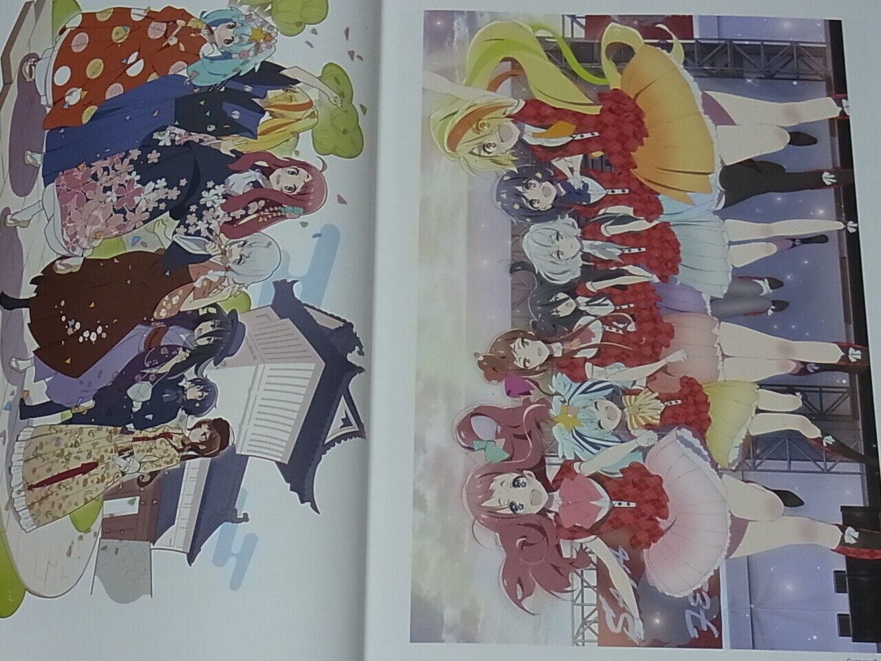 MAPPA ZOMBIE LAND SAGA FIRST FAN BOOK Setting art & Key Frame Arts 208 ...