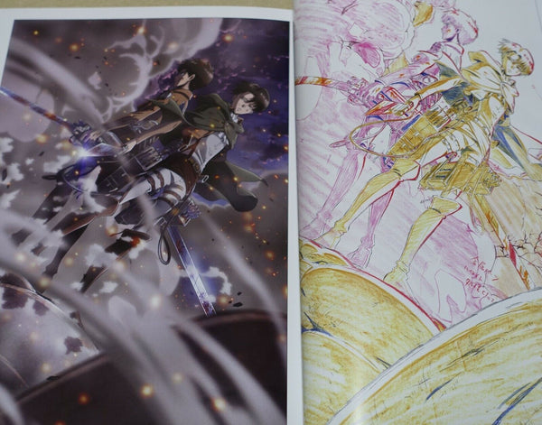 WIT STUDIO Attack on Titan Illustration Art Book vol.1 & 2 Set – q to Japan