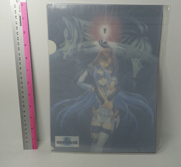 Xenosaga 2 PVC Art Sheet Clear File Kos-Mos & Shion – q to Japan